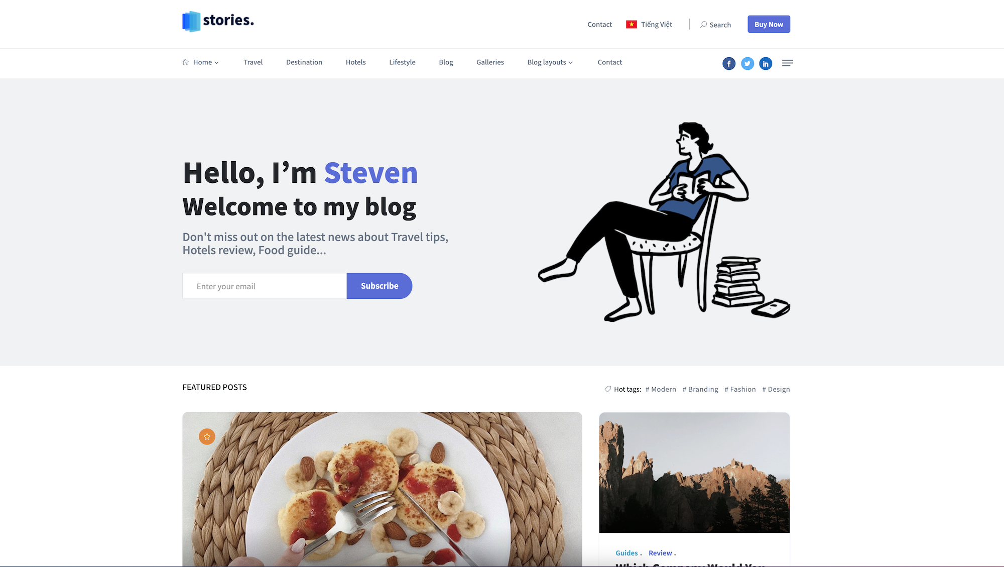 Stories - Laravel Creative Multilingual Blog by botble | CodeCanyon